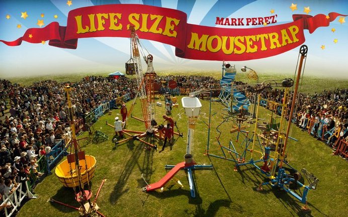 What will you see - The Life Size Mousetrap - Maker Faire Milwaukee